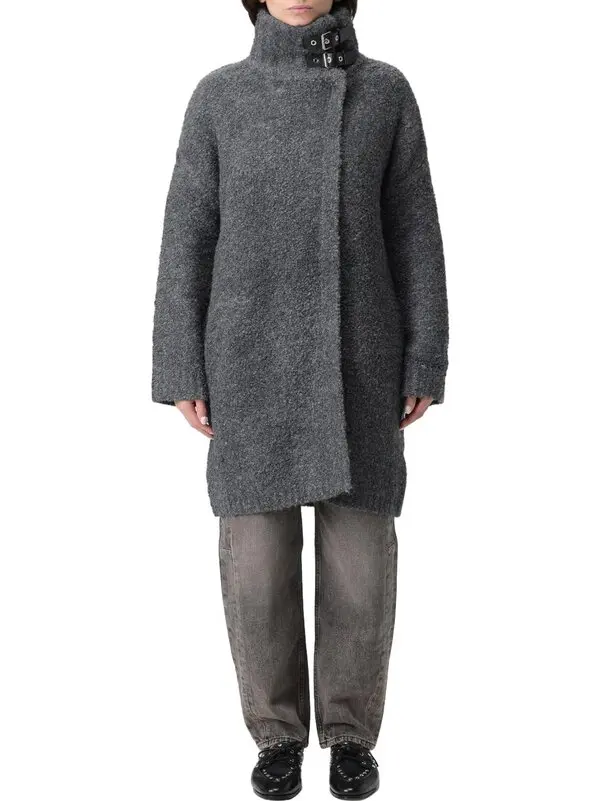 Liu Jo Textured Coat - Grey