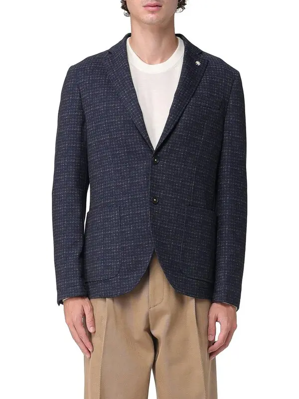 MANUEL RITZ Tailored Jacket - Blue