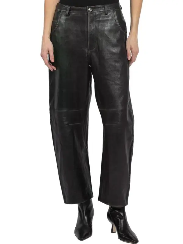 GIORGIO BRATO Paneled Pocket Trousers - Black