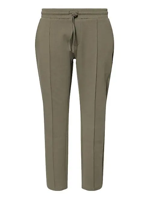 ARNE Interlock Tapered-leg Stretch-woven Jogging Bottoms - Sage