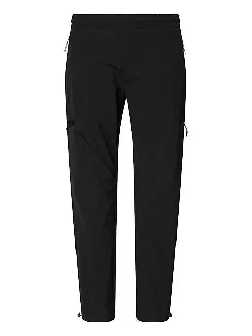 ARNE Active Technical Cargo Tapered-leg Stretch-woven Trousers - Black