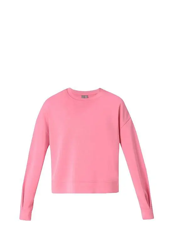 Sweaty Betty Stretch-woven Sweatshirt - Lollipop Pink