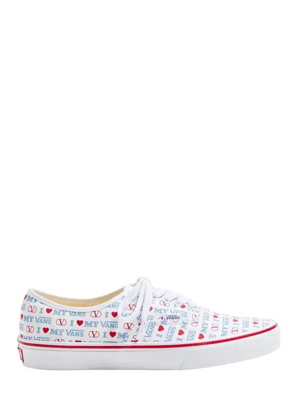 VANS Valentino Garavani X Authentic 'love' Sneakers - White