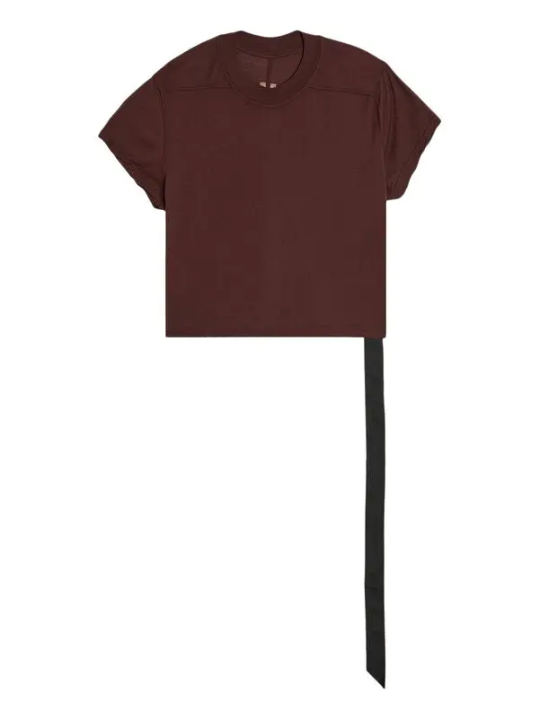 Rick Owens Cropped T-shirt - Brown