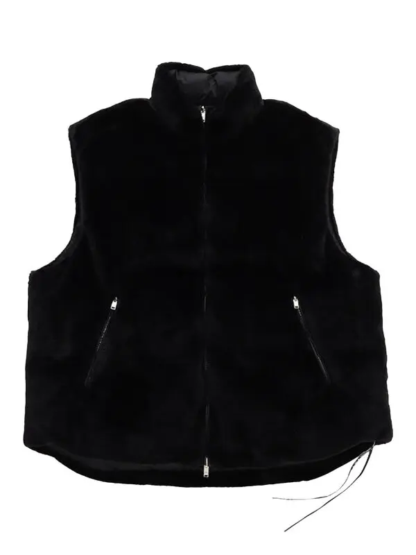 MASTERMIND WORLD Reversible Down Vest - Black
