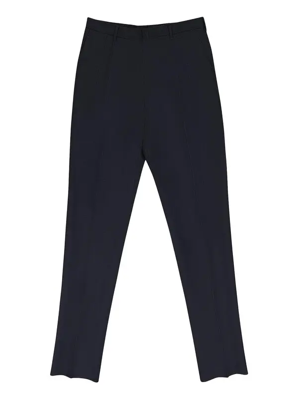 LANVIN Straight Leg Trousers - Blue