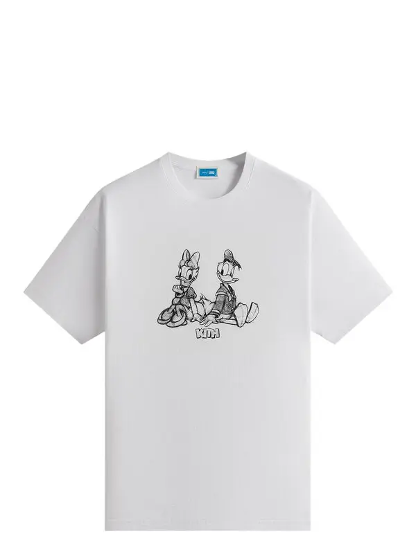 Kith X Disney Donald Duck Vintage Tee - White