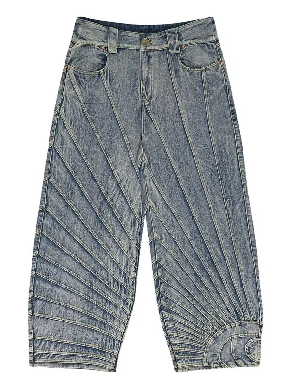 HOUSE OF ERRORS Straight Fit Jeans - Blue