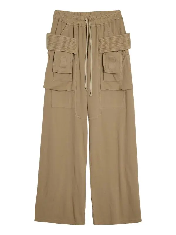 Rick Owens Cargo Wide Pant - White