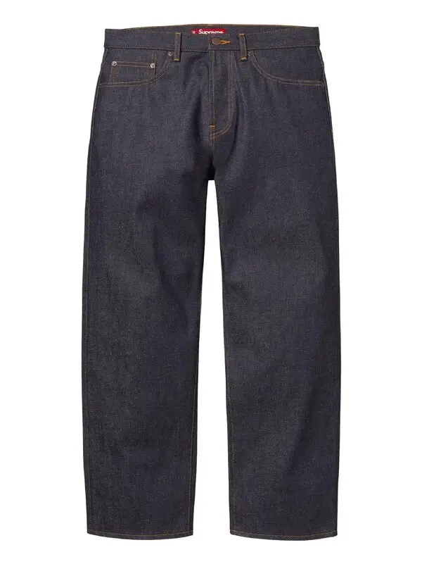 Supreme Rigid Loose Fit Selvedge Jean - Blue