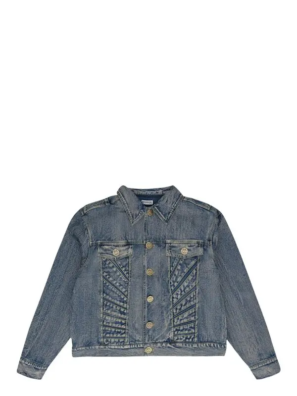 HOUSE OF ERRORS Denim Jacket - Blue