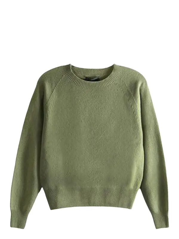 MARGARET HOWELL Crewneck Knit Top - Green