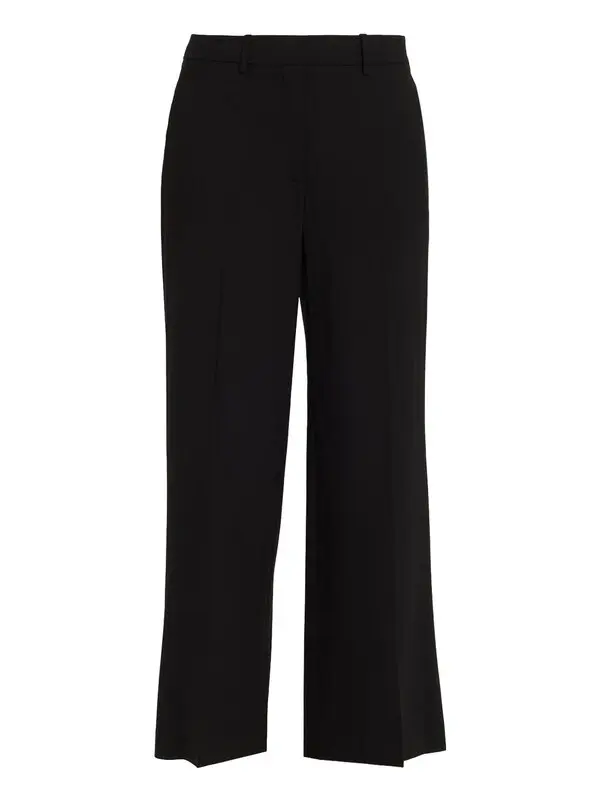 Theory Classic Straight-leg Pants - Black
