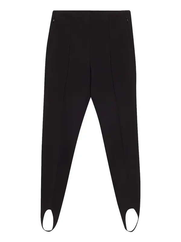 Theory Slim-fit Stirrup Pants - Black
