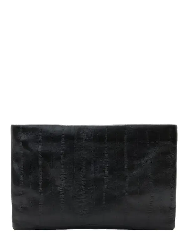 ALLSAINTS Leather Bettina Clutch - Black