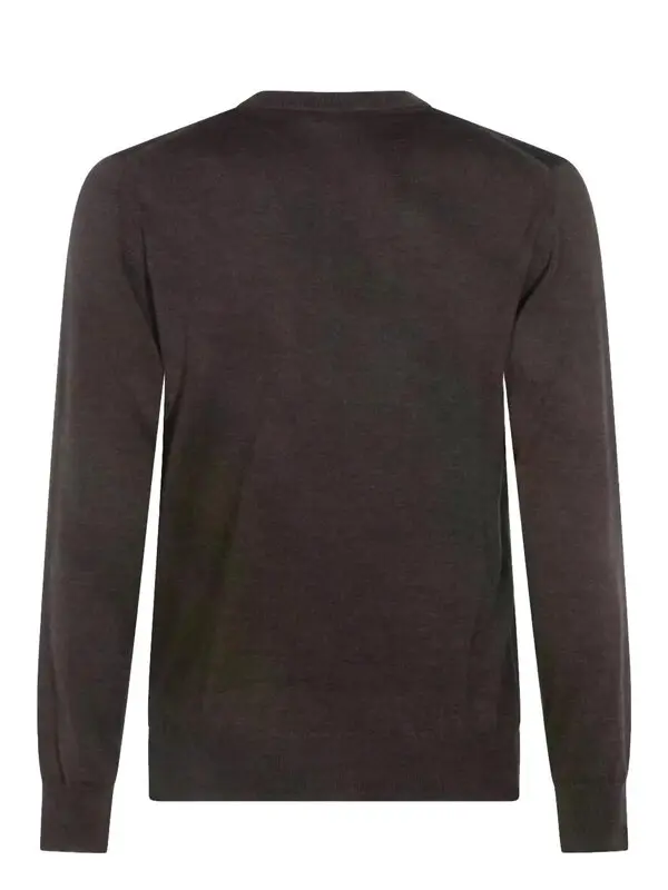 Altea V-neck Sweater - Brown