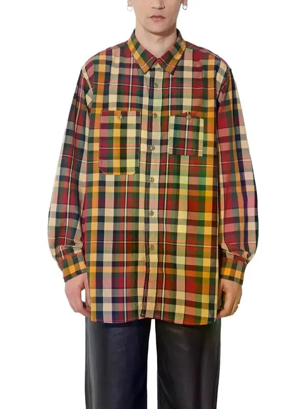 Engineered Garments Plaid-pattern Shirt - Red