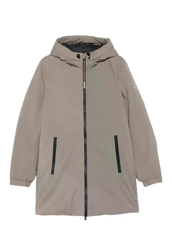 ECOALF Hooded Zip-up Jacket - Neutrals
