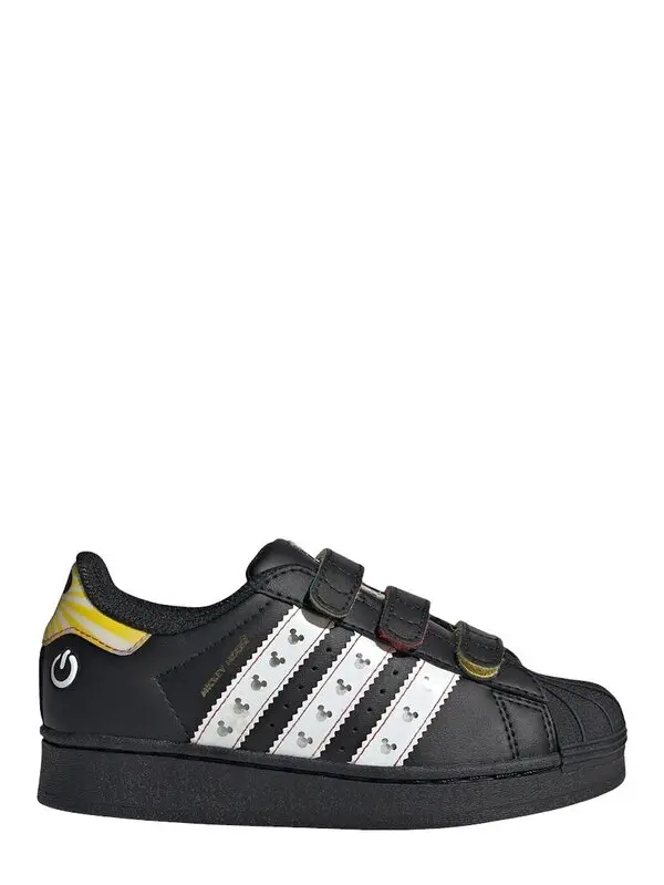 Adidas Superstar Led Lights Mickey Mouse Sneakers - Core Black/cloud White/orbit Grey