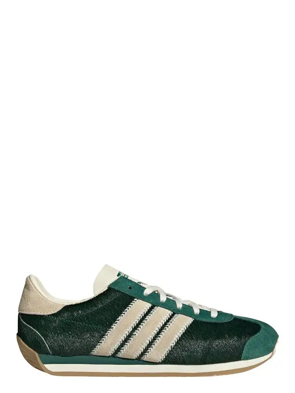 Adidas Country Og Pony Hair - Collegiate Green/cream White/golden Beige