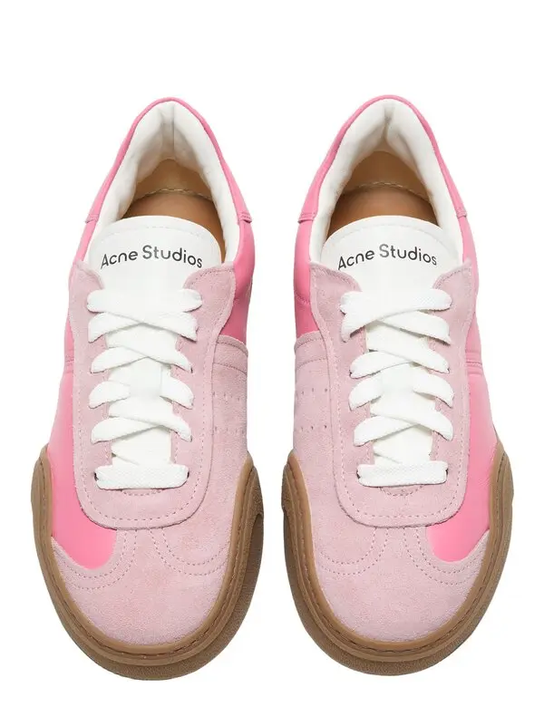 Acne Studios Lace-up Sneakers - Multi Pink