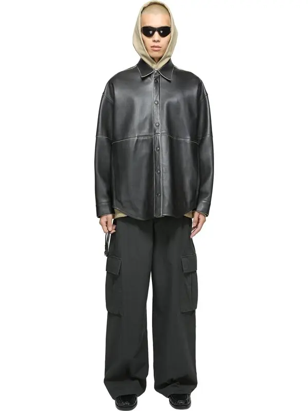 Acne Studios Ripstop Cargo Trousers - Faded Black