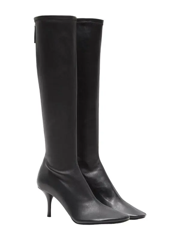 Acne Studios High Leather Boots - Black