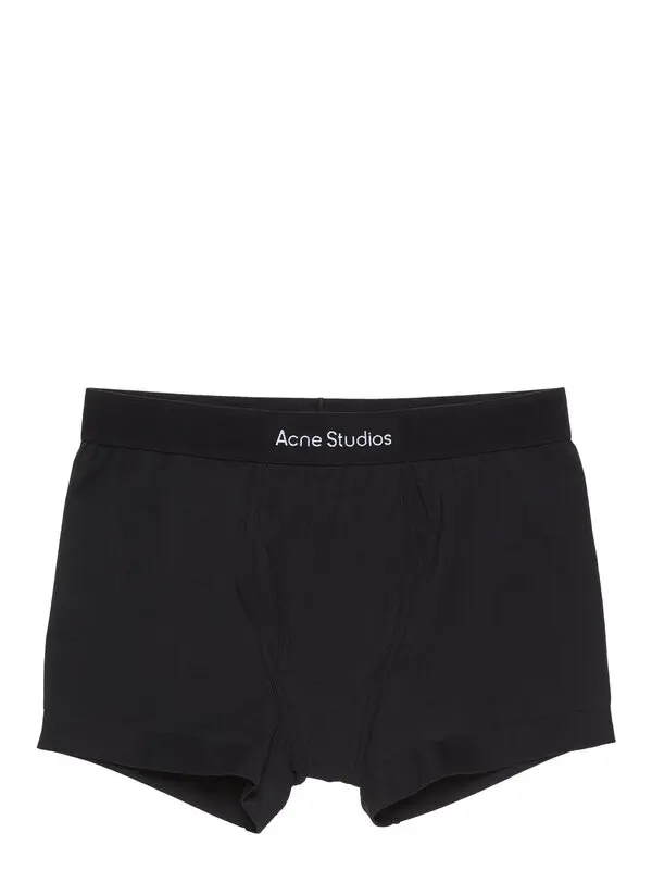 Acne Studios Logo Boxers - Black