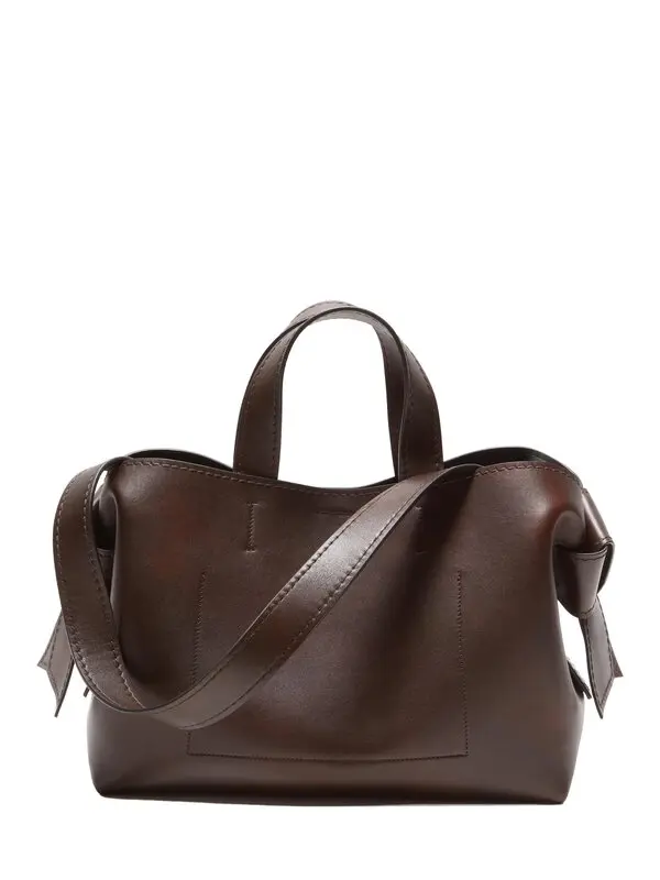 Acne Studios Musubi Midi Tote - Dark Brown