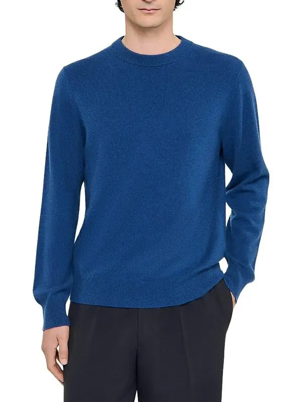 Sandro Industrial Cashmere Sweater - Blue Prusse