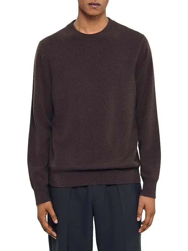 Sandro Industrial Cashmere Sweater - Caramel