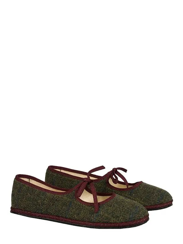 VIBI VENEZIA Brigitte Flats - Burgundy