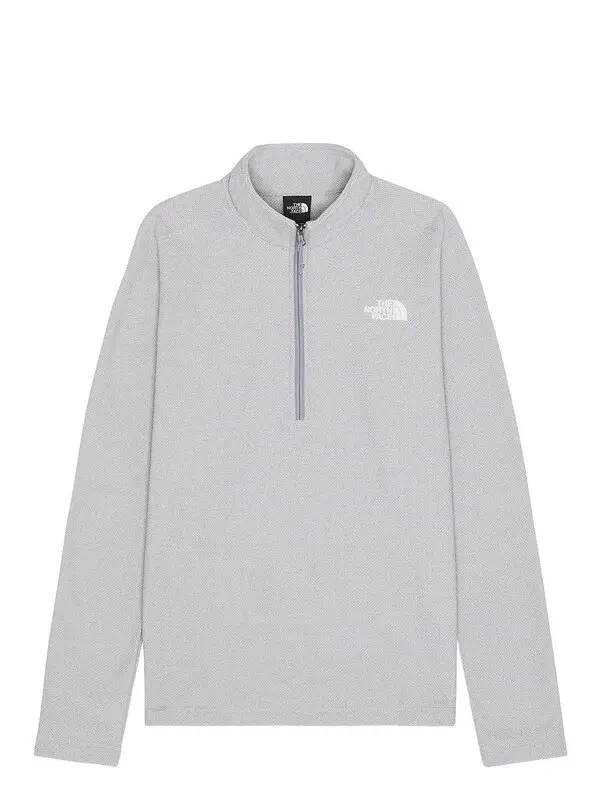 The North Face Textured Cap Rock Sweater - Tnf Light Grey Heather