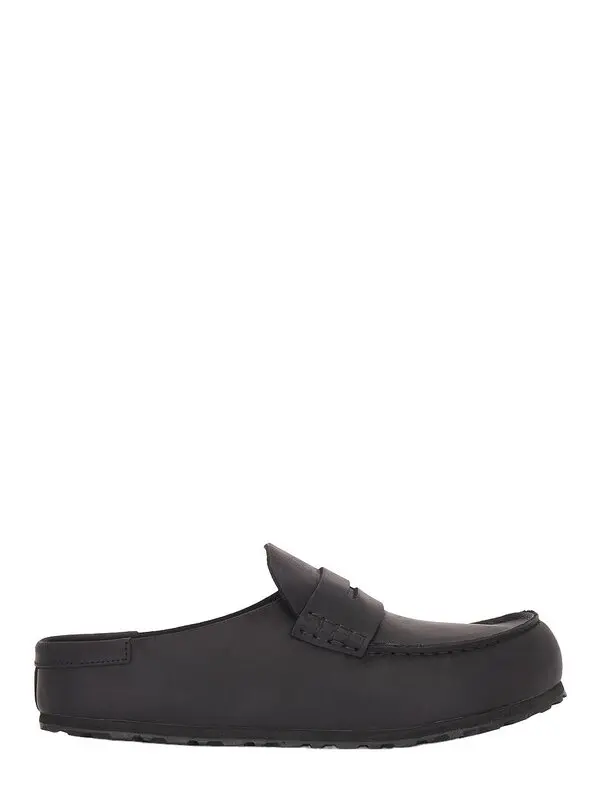 BIRKENSTOCK Naples Wrapped Bold Grip Loafer - Black