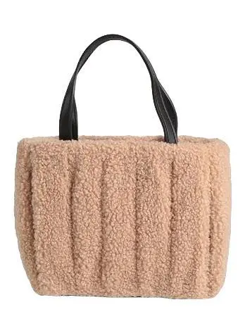 THEMOIRE Bouclé Shopper Bag - Beige