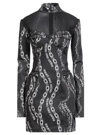 Versace Mini Bodycon Dress - Black
