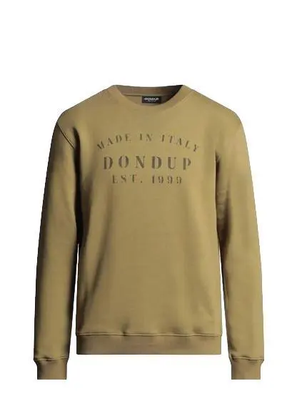 DONDUP Cotton-elastane Fleece Sweatshirt - Green