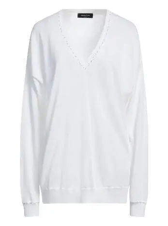 Fabiana Filippi Sweater In Ivory Cotton - White