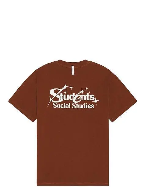 STUDENTS GOLF Rising Stars T-shirt - Brown