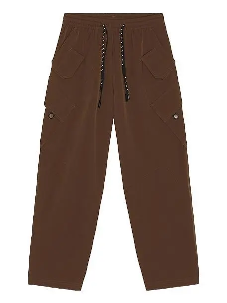 STUDENTS GOLF Wilcox Nylon Pants - Brown