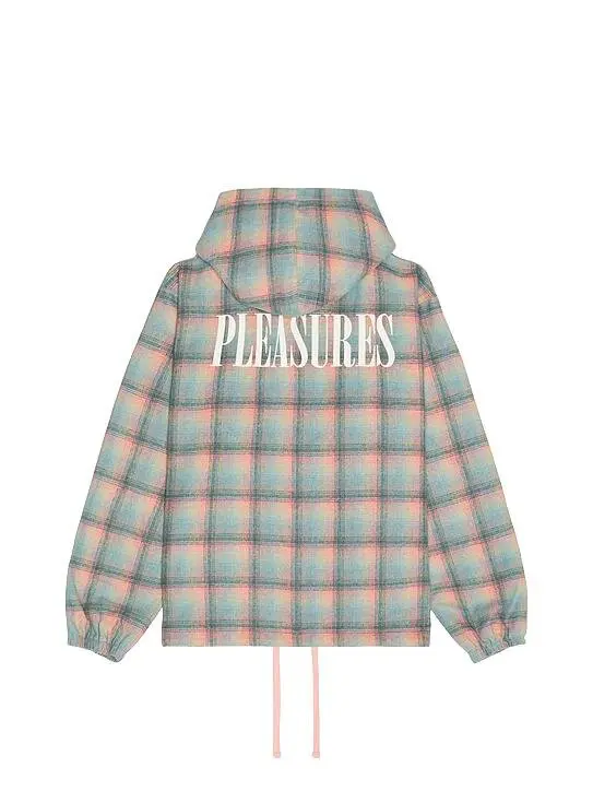 PLEASURES Sender Poncho Hoodie - Pink