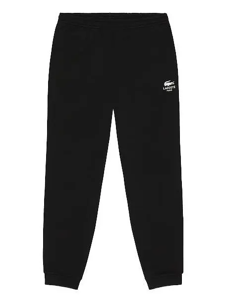 Lacoste Tapered Fit Sweatpants - Black