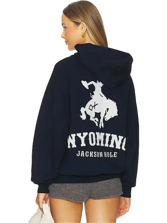DIAMOND CROSS RANCH Wyoming Classic Hoodie - Navy