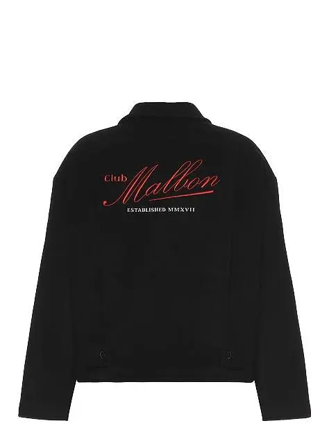 MALBON Members Wool Jacket - Black