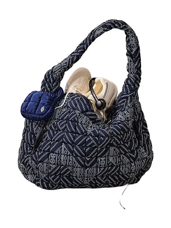 Free People Printed Carryall Bag - Chevron Stitch