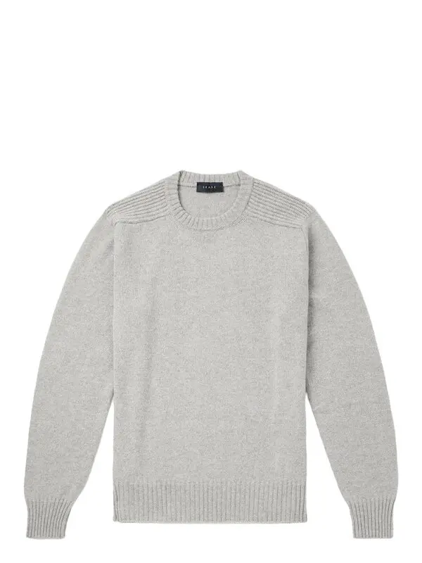 Sease Cashmere Crewneck Sweater - Gray