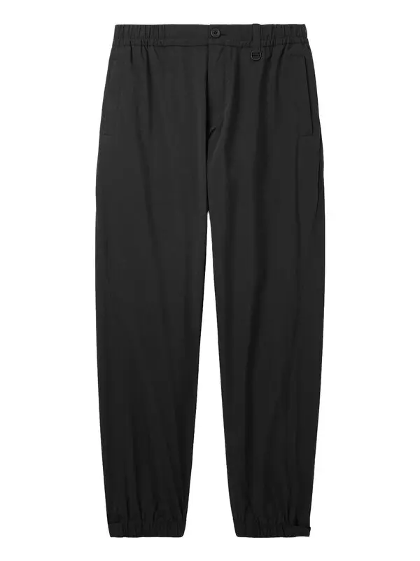 Herno Tapered Shell Trousers - Black