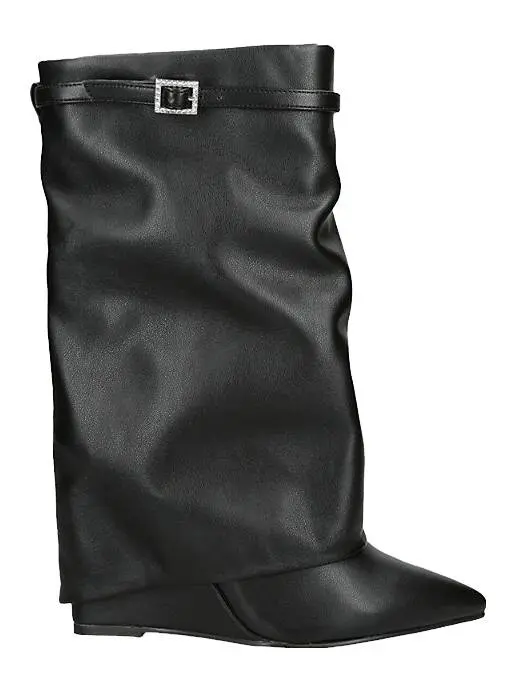 Steve Madden Shocker High-leg Boots - Black