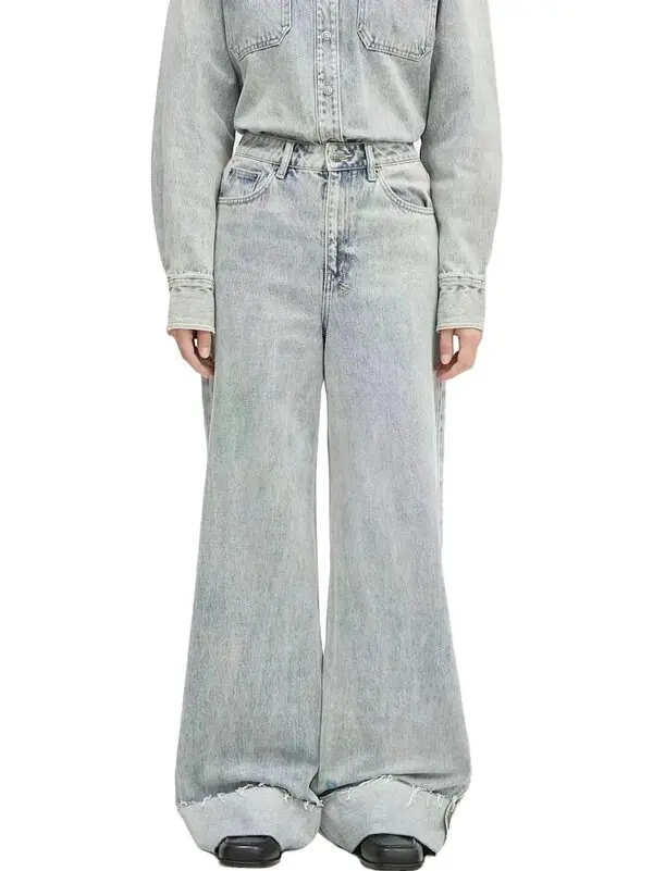 Ksubi Strider Wide Leg Jeans - Blue