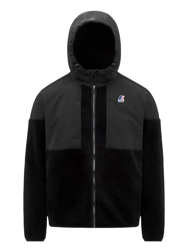 K-WAY Samson Hooded Jacket - Black